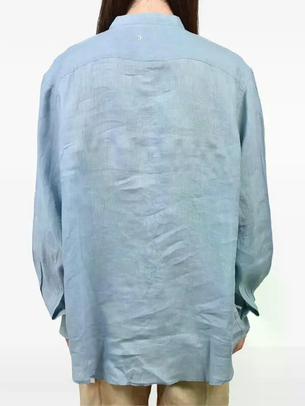 NO BISHOP NO KING Linen Shirt