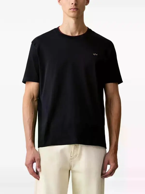 Paul & Shark Logo-plaque T-shirt