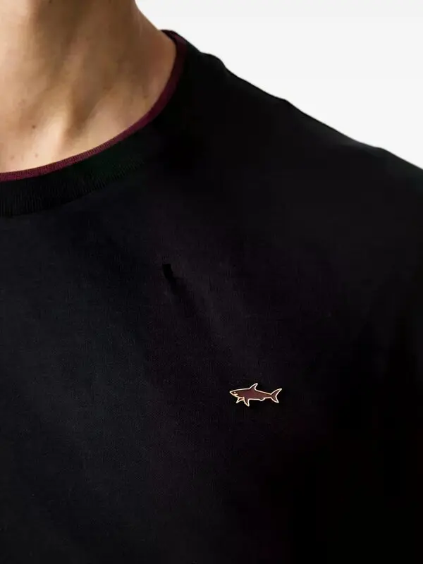 Paul & Shark Logo-plaque T-shirt