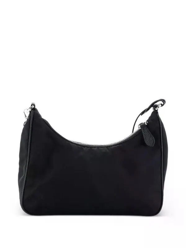 Prada Re-edition 2005 Tessuto Small Crossbody Bag - Black