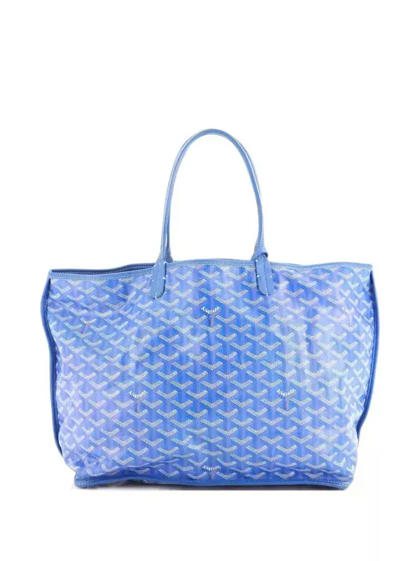 Goyard Anjou Reversible Coated Canvas Pm Tote Bag - Blue