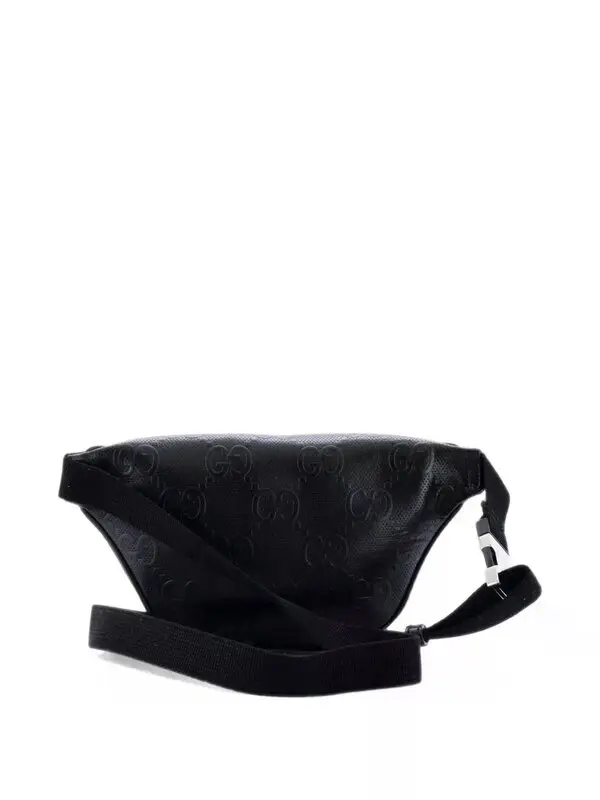 Gucci Gg Embossed Perforated Leather Small Belt Bag
