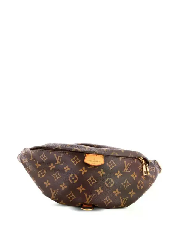 LOUIS VUITTON Monogram Canvas Belt Bag - Brown