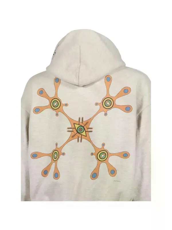 EVANGELI0N 95 Logo-print Graphic-print Hoodie
