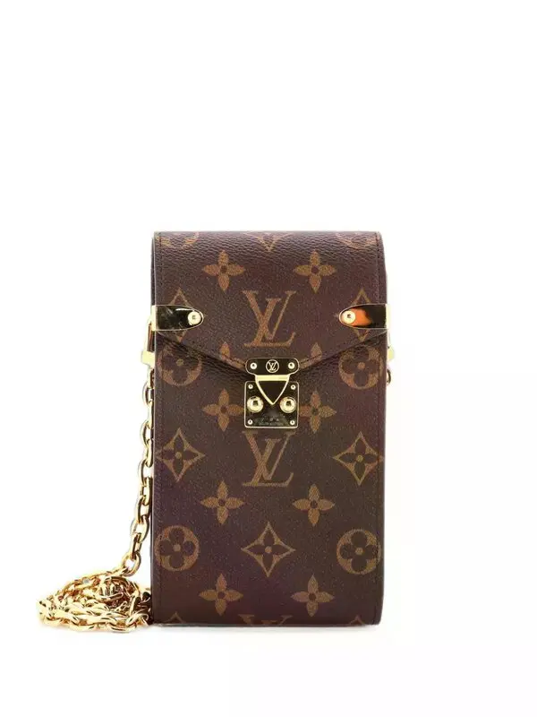 LOUIS VUITTON Monogram Canvas Metis Phone Pouch On Chain Shoulder Bag