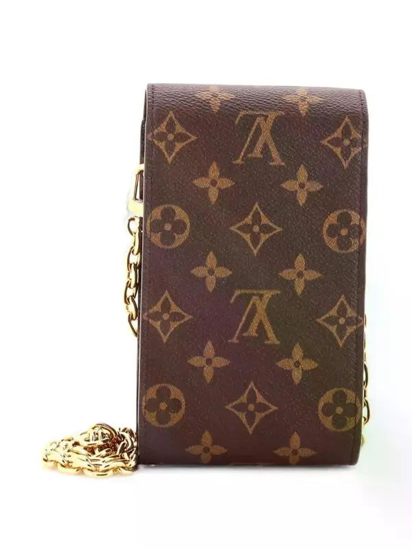 LOUIS VUITTON Monogram Canvas Metis Phone Pouch On Chain Shoulder Bag