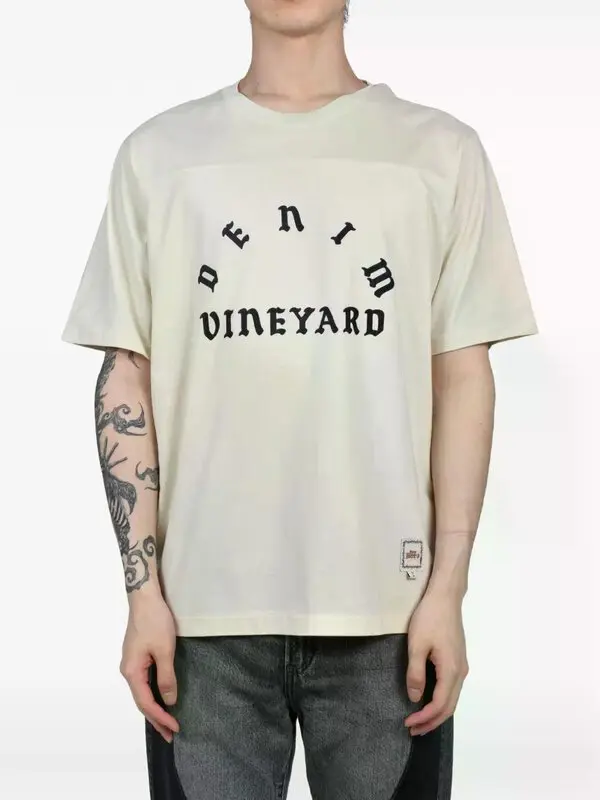 DEAR BORO Logo-print T-shirt