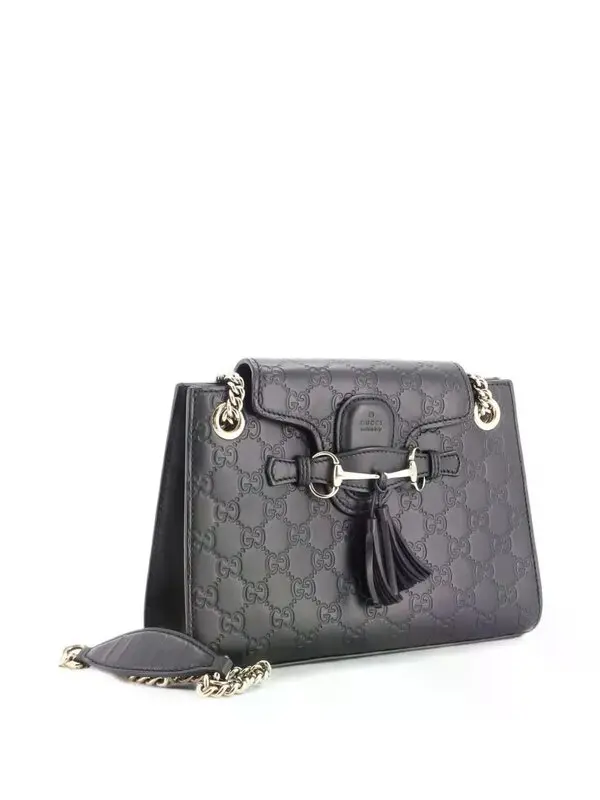 Gucci Emily Chain Flap Guccissima Leather Small Shoulder Bag