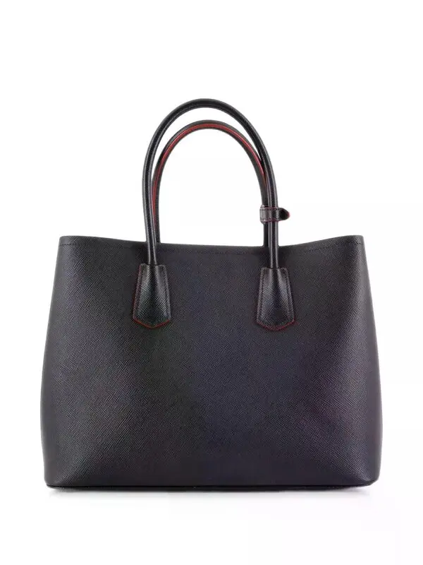 Prada Cuir Double Saffiano Leather Medium Tote Bag