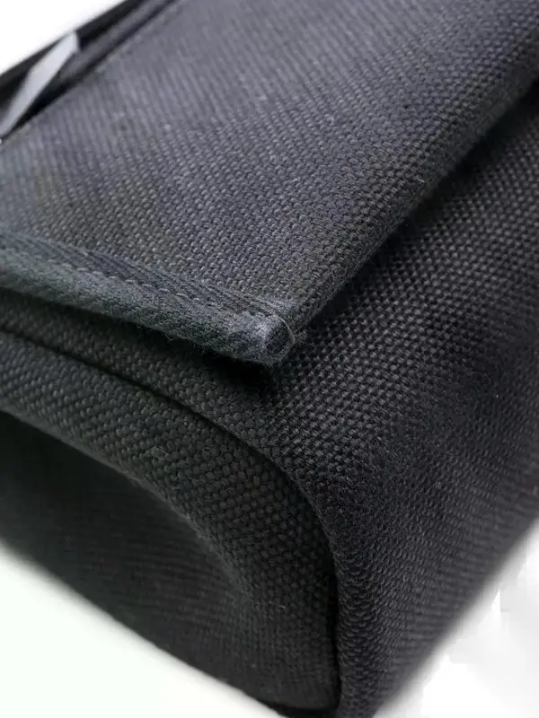 Hermès Mini Herbag Zip Shoulder Bag - Black