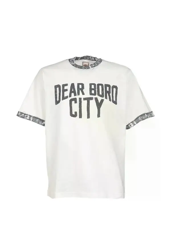 DEAR BORO Logo-print T-shirt