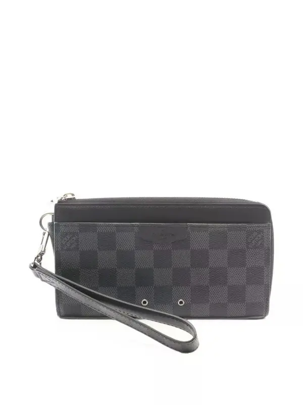 LOUIS VUITTON 2020 Zippy Dragonne Damier Graphite Wallet