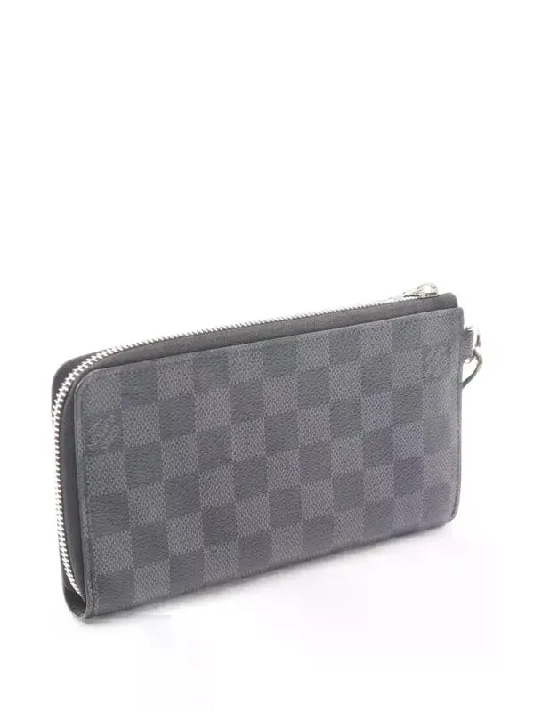 LOUIS VUITTON 2020 Zippy Dragonne Damier Graphite Wallet