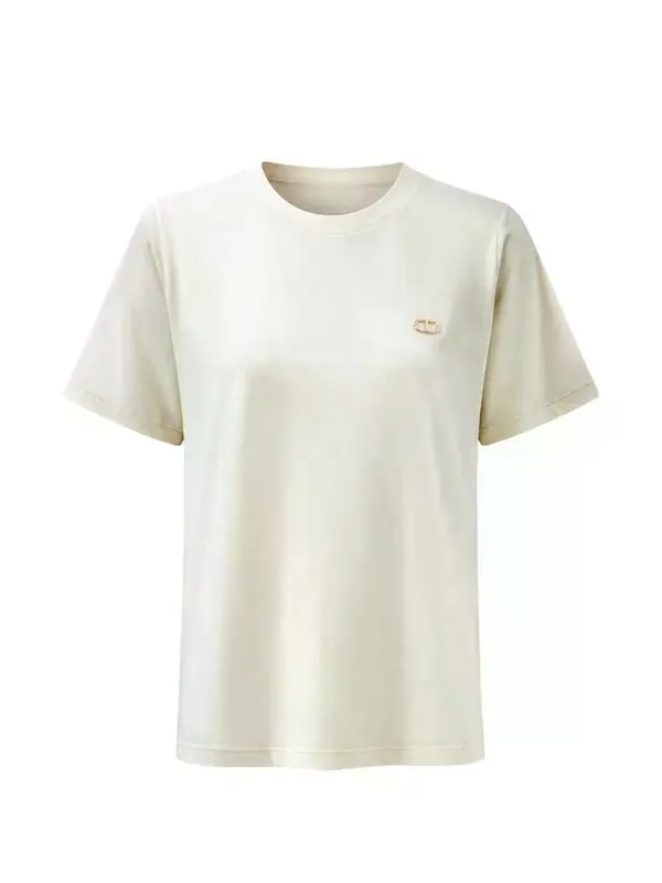 TWINSET Logo-plaque T-shirt