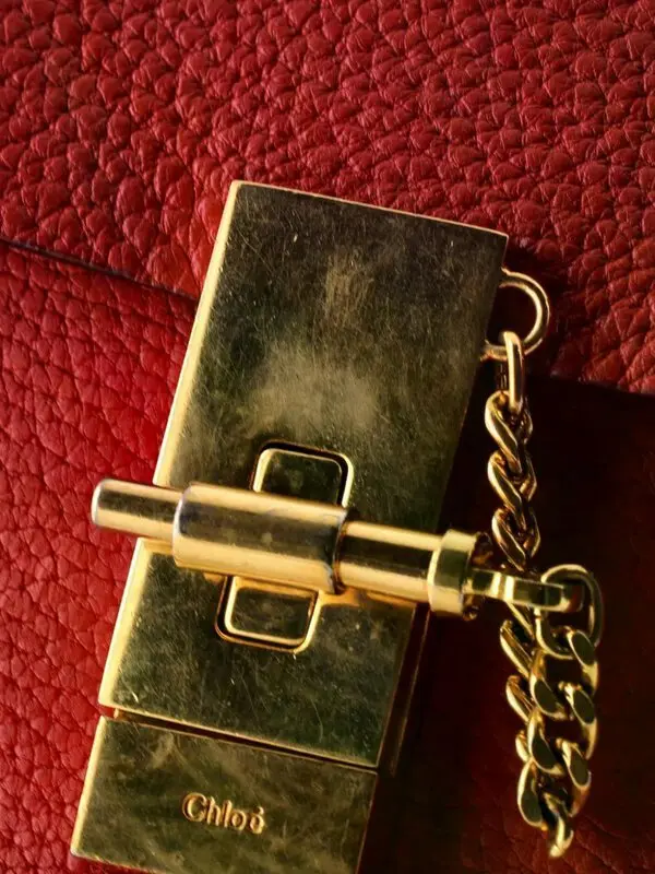 Chloé Drew Leather Small Crossbody Bag