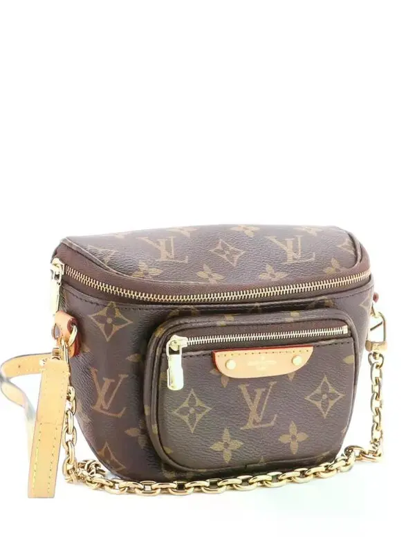 LOUIS VUITTON Bum Bag Monogram Canvas Mini Belt Bag