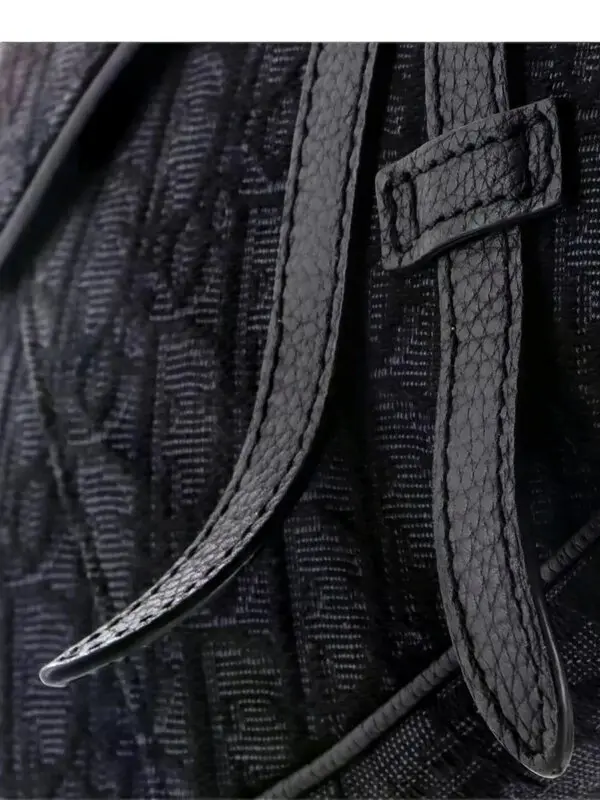 Dior Saddle Oblique Canvas Cross Body Bag