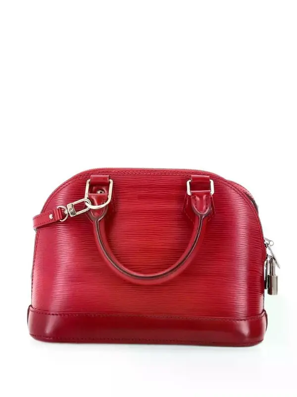 LOUIS VUITTON Alma Handbag Epi Leather Bb Satchel
