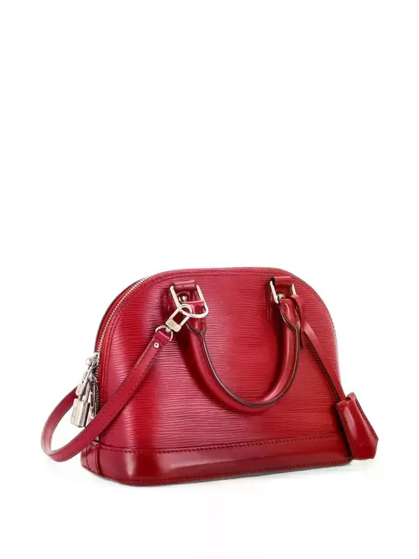 LOUIS VUITTON Alma Handbag Epi Leather Bb Satchel