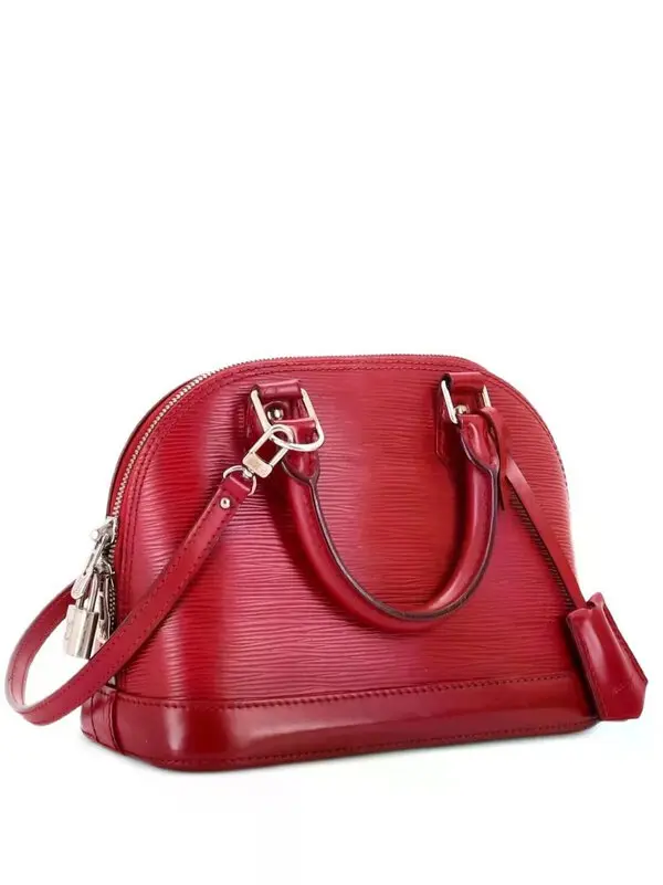 LOUIS VUITTON Epi Leather Alma Bb Satchel - Pink
