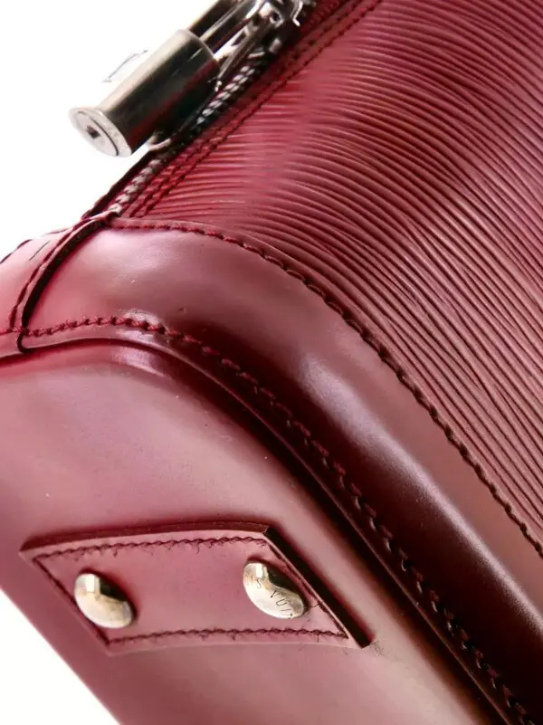 LOUIS VUITTON Epi Leather Alma Bb Satchel - Pink