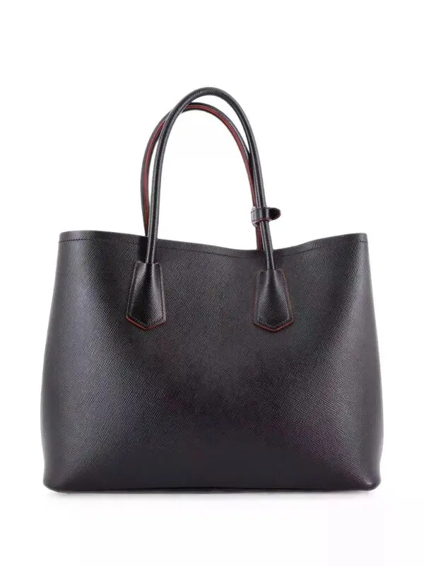 Prada Cuir Double Saffiano Leather Medium Tote Bag