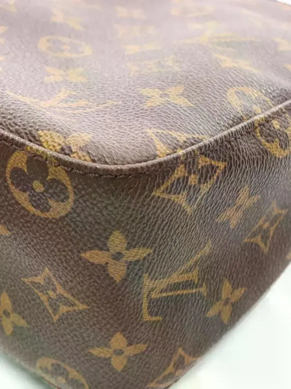 LOUIS VUITTON 2001 Monogram Canvas Looping Tote Bag