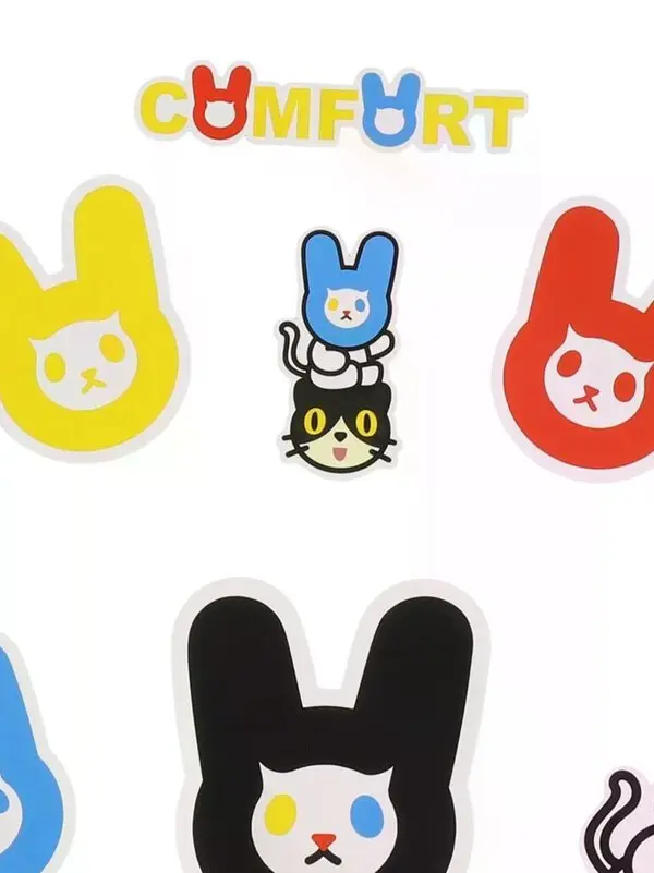 COMFORT Kiyong Sticker Pack - White