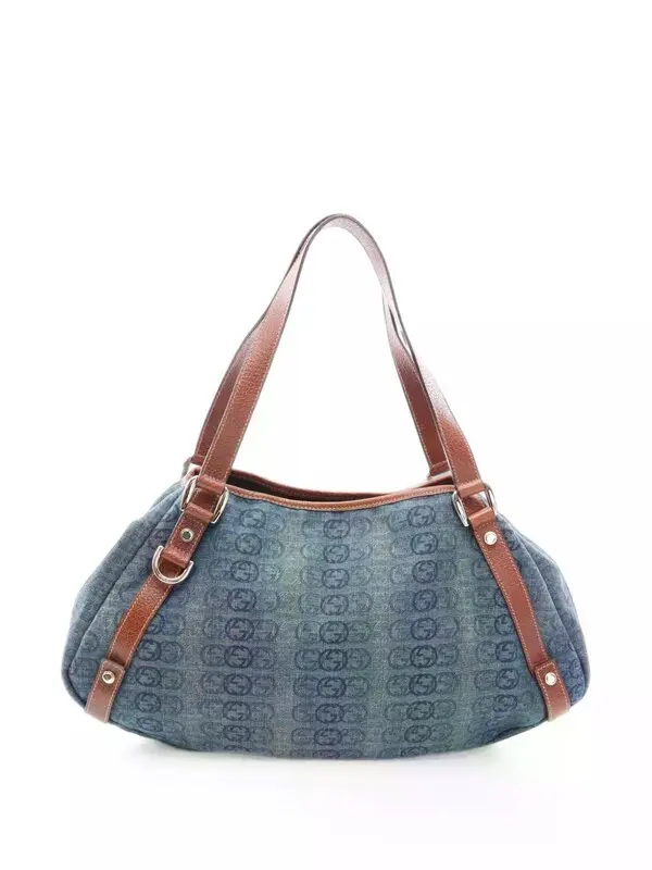 Gucci 2000s Abby Gg Canvas Shoulder Bag