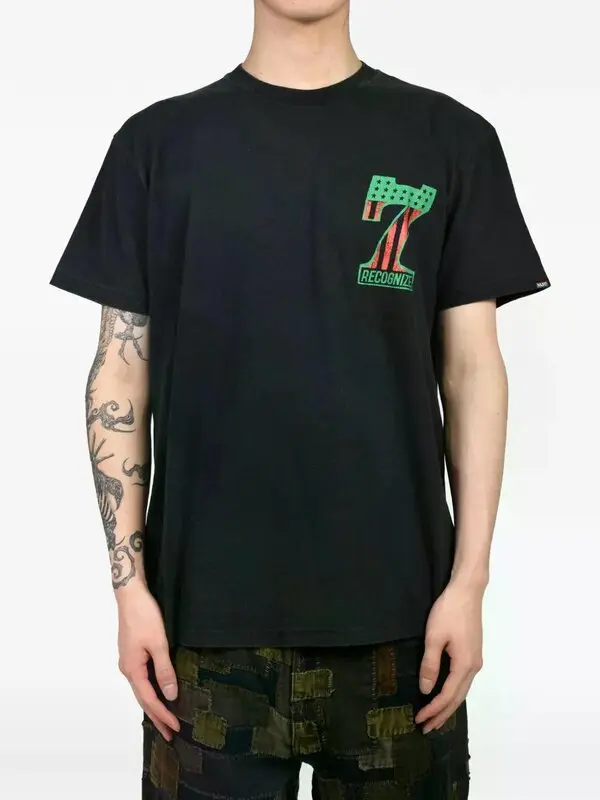 BOW WOW Crack-print T-shirt