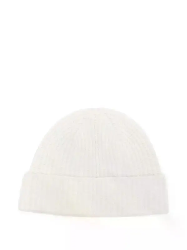 Eleventy Ribbed-knit Beanie Hat