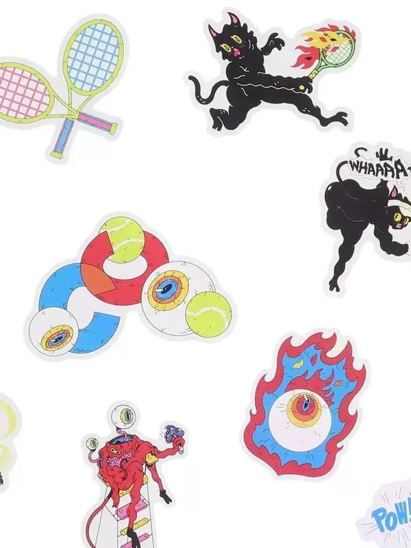 COMFORT Hellfire Tennis Club Sticker Pack