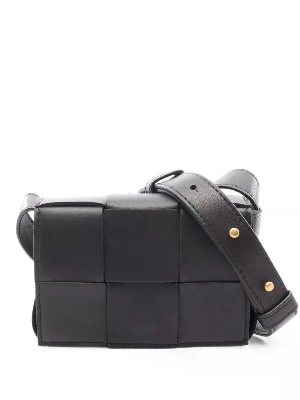 Bottega Veneta Candy Cassette Shoulder Bag - Black