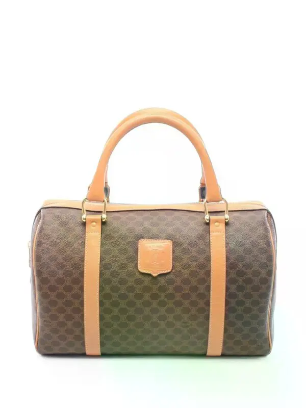 Celine Mini Macadam Boston Handbag