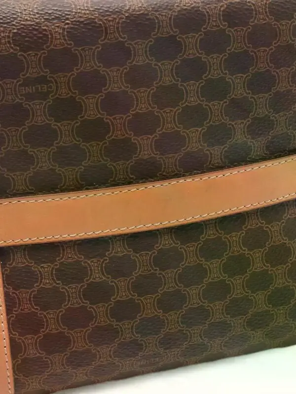 Celine Mini Macadam Boston Handbag