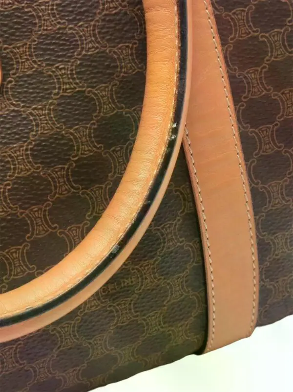 Celine Mini Macadam Boston Handbag
