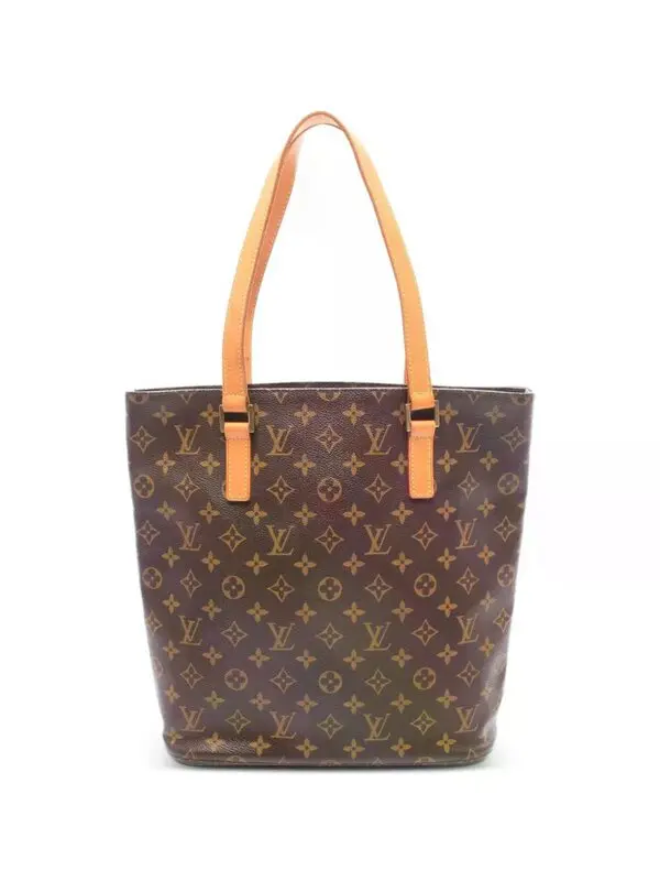 LOUIS VUITTON Monogram Canvas Tote Bag - Brown