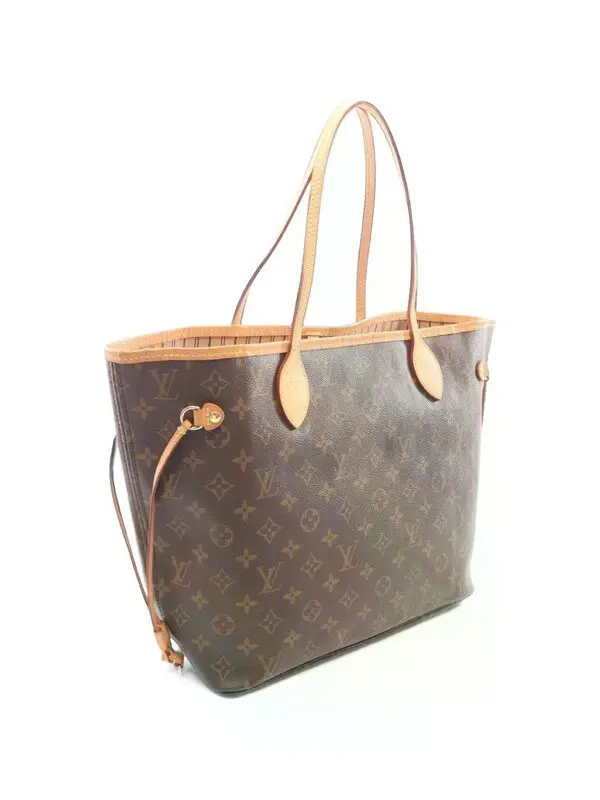 LOUIS VUITTON Monogram Canvas Neverfull Tote Bag - Brown