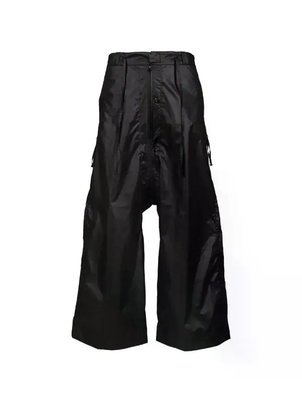 JIAN YE Guai Morph Wide-leg Trousers - Black