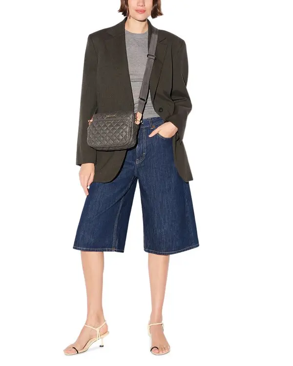 Mz Wallace Metro Small Quilted Camera Crossbody Bag