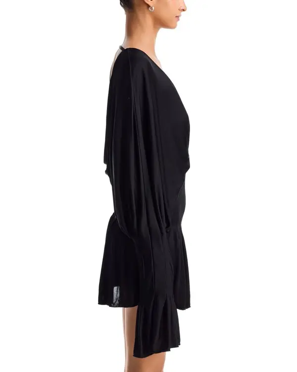 AYA MUSE Alta Plunging V-neck Mini Dress