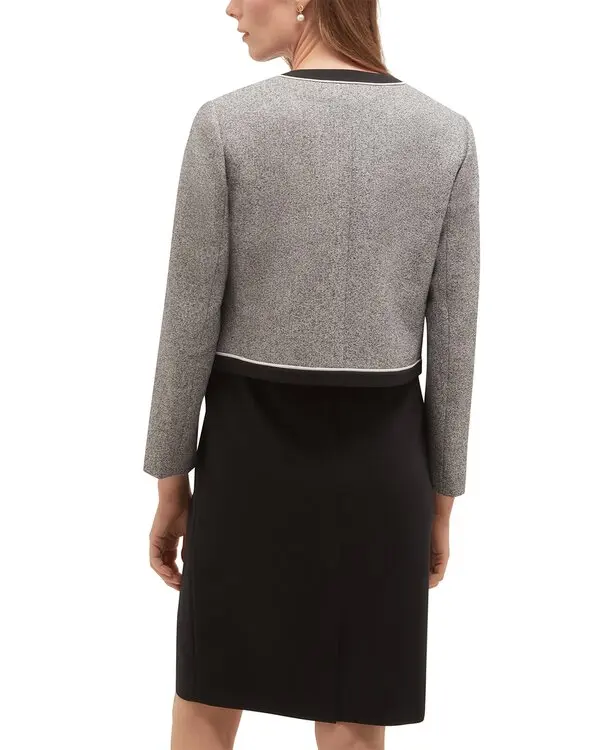 HOBBS LONDON Edie Cropped Open Front Jacket