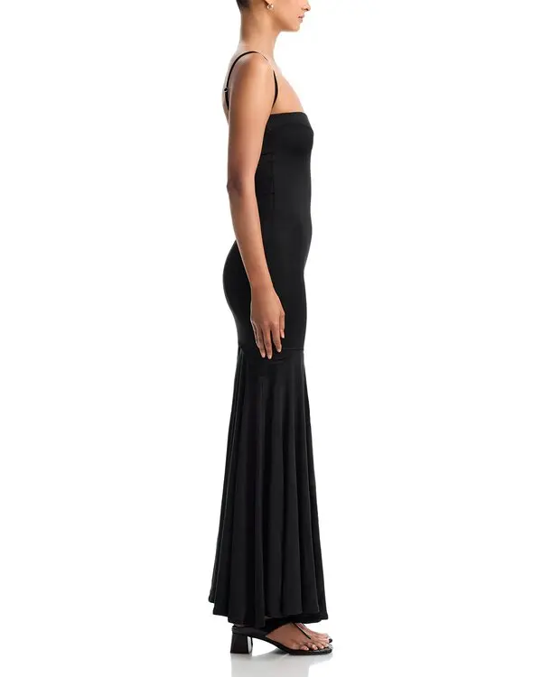 AYA MUSE Zory Mermaid Hem Stretch Jersey Maxi Dress