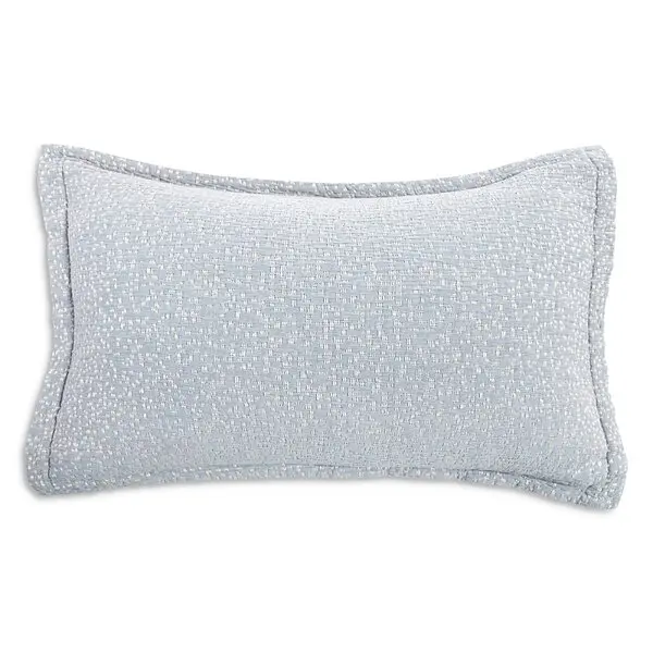 POM POM AT HOME Malibu Sham, King - Light Blue