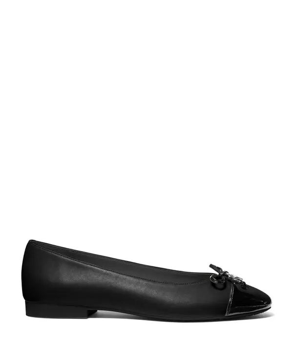 Michael Kors Piper Leather Flex Ballet Flats