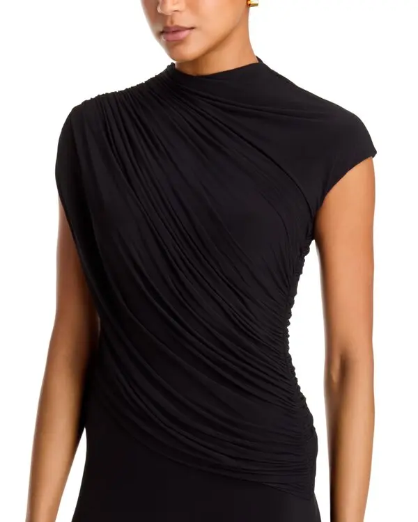 Tove Saffron Long Jersey Dress