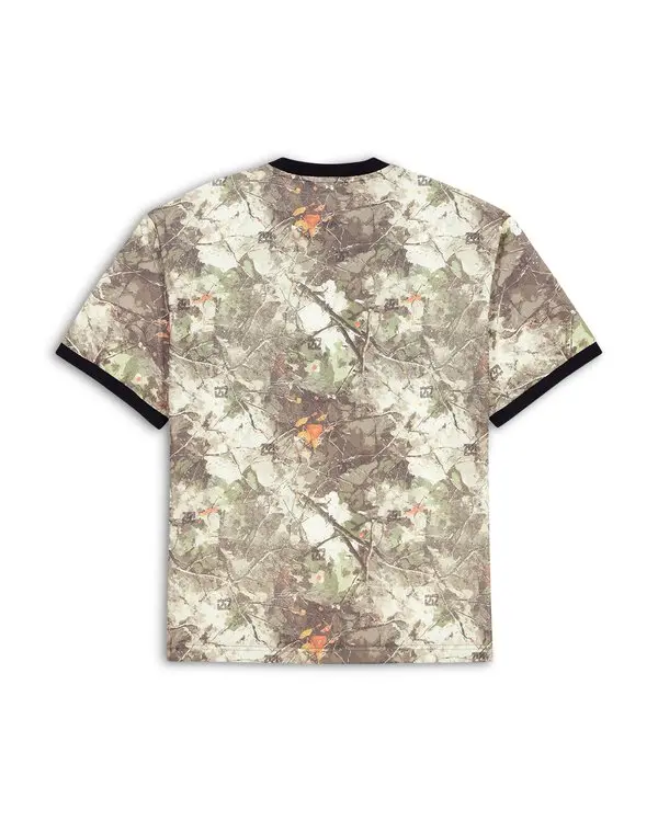 Off-White Ringer Logo Graphic Jersey T-shirt