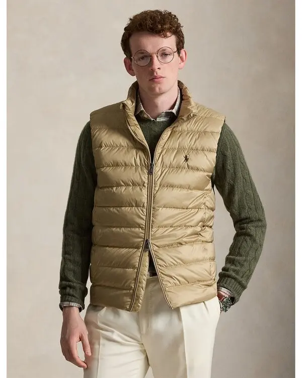 Polo Ralph Lauren The Colden Packable Down Vest - Rl Khaki