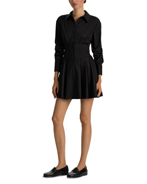 Alice + Olivia Edie Corset Dress - Black