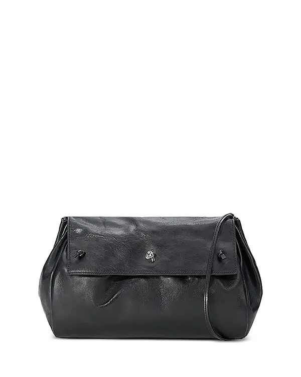 Staud Cy Convertible Leather Bag - Black